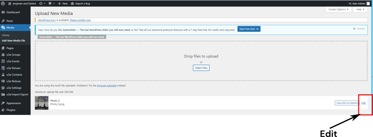 Media Library – SiteWorks